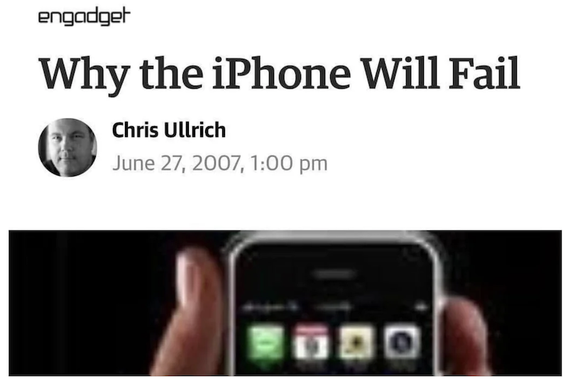 The iPhone Didn't Fail (Obviously) - Chris Ullrich dot net